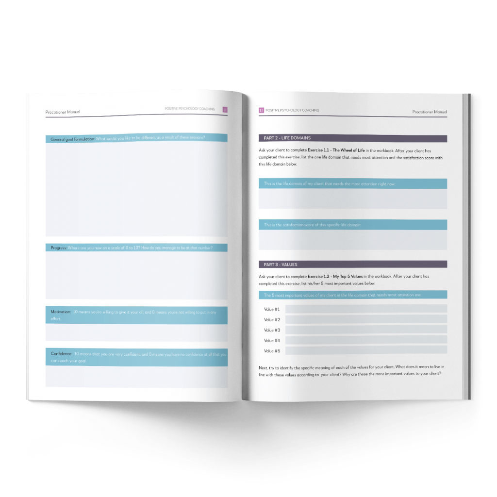 Positive Psychology Coaching Manuals - PositivePsychology.com