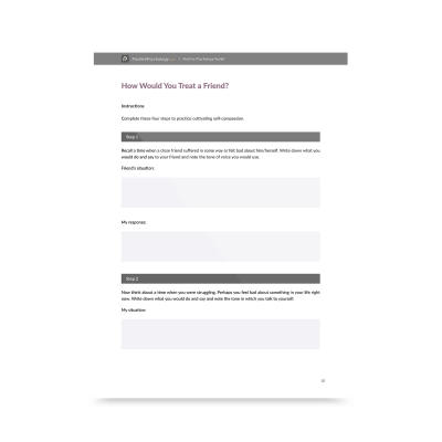 17 Self-Compassion Exercises - PositivePsychology.com