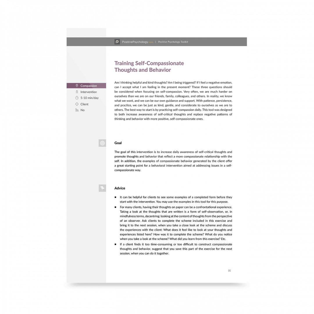 17 Self-Compassion Exercises - PositivePsychology.com