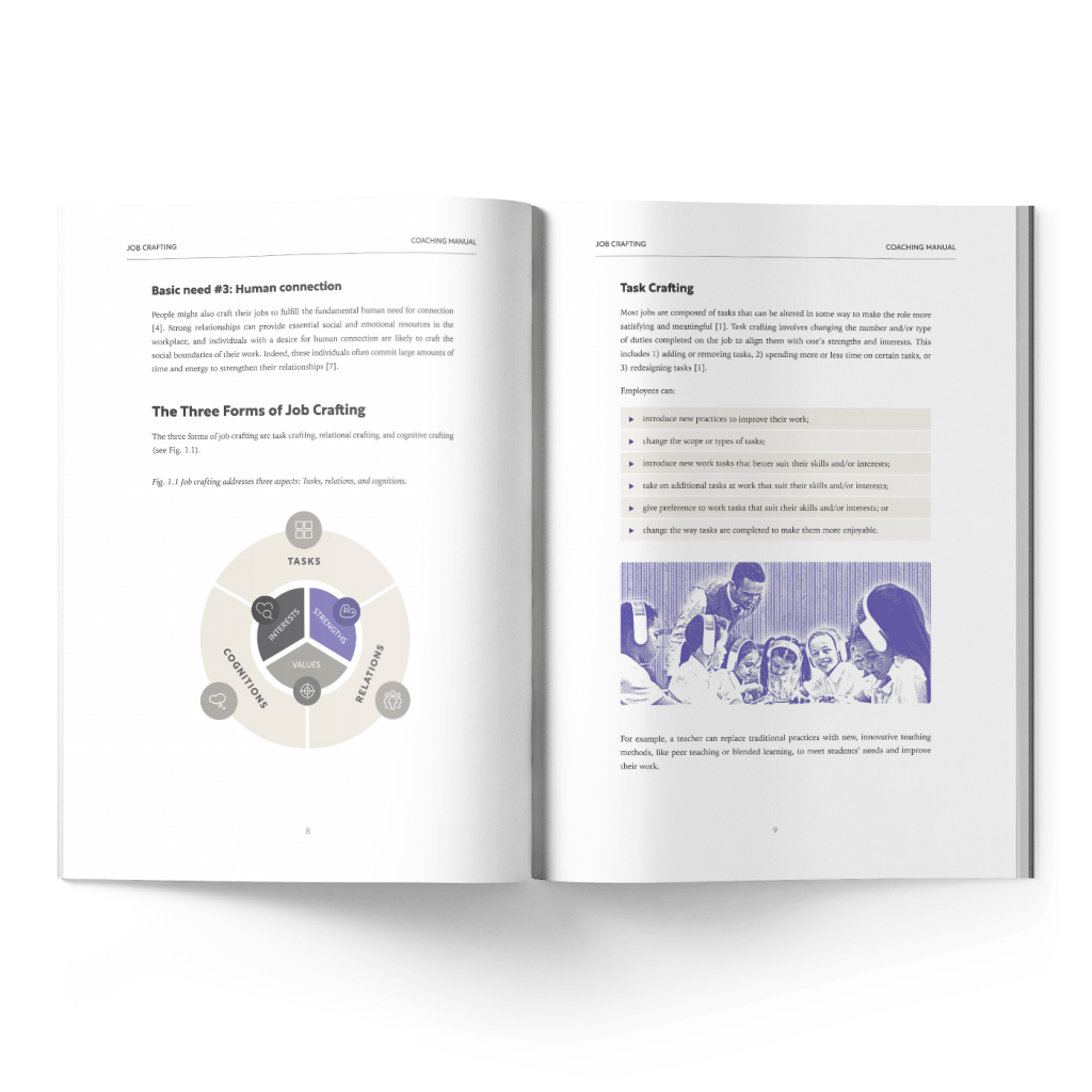 Job Crafting Coaching Manuals - PositivePsychology.com
