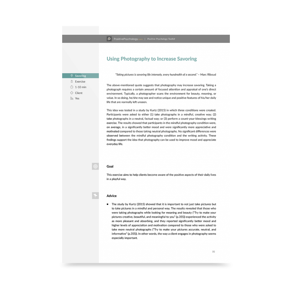 17 Positive Psychology Exercises - PositivePsychology.com