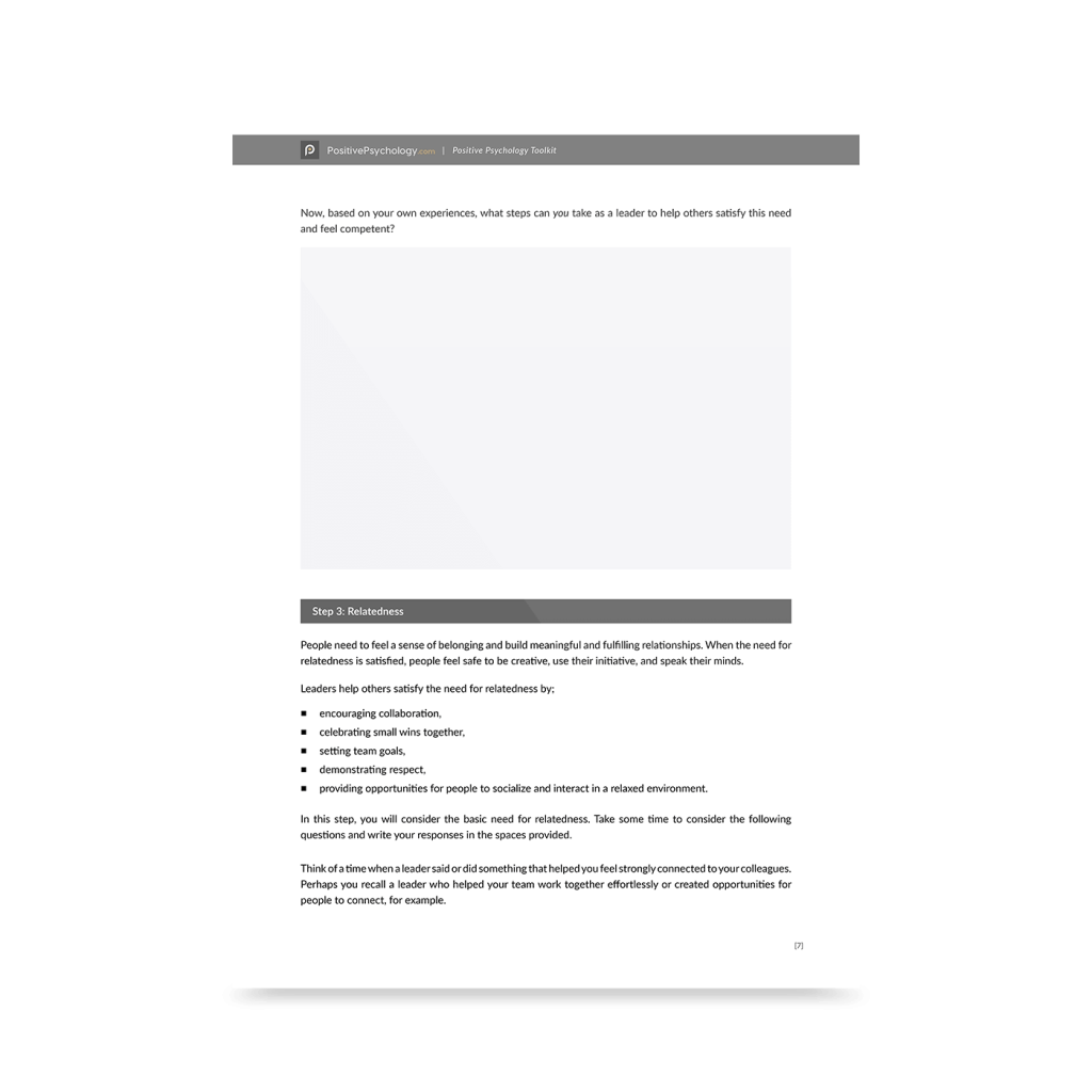 17 Positive Leadership Exercises (PDF)