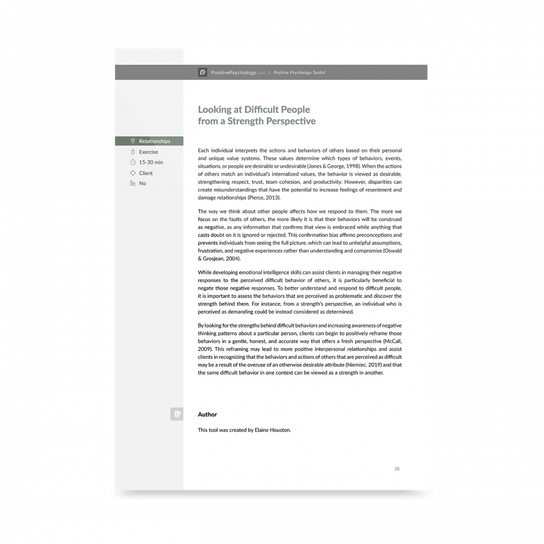 17 Positive Relationships Exercises - PositivePsychology.com