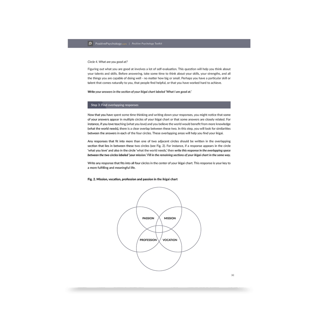 Positive Psychology Toolkit© - PositivePsychology.com